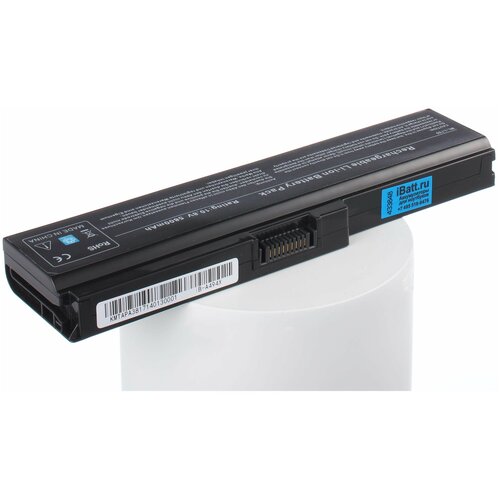 Аккумуляторная батарея iBatt iB-U2-A494X 6800mAh для ToshiBa Satellite L750D-112, Satellite L630, Satellite L655-1H2, Satellite L675, Satellite L755D-11W, Satellite A660-158, Satellite L655-1H7, Satellite L655-1EH, Satellite A665-12K