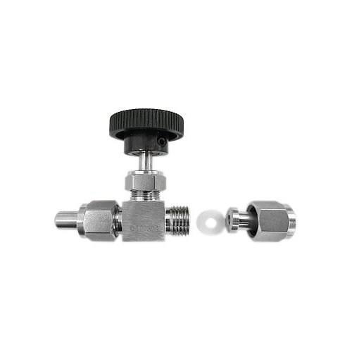 Игольчатый кран тонкой настройки AISI 304 SM-SS3008 8 мм (нержавейка)