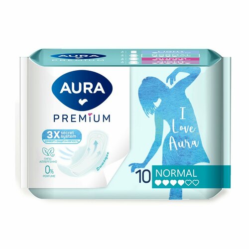 Прокладки гигиенические Aura Premium Normal
