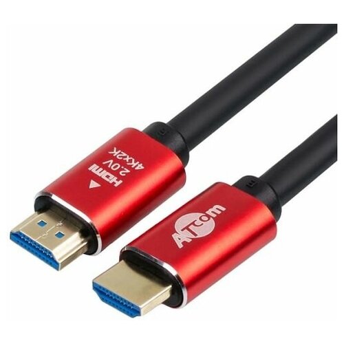 Кабель а/в ATCOM AT5943, 5m HDMI-HDMI 2.0