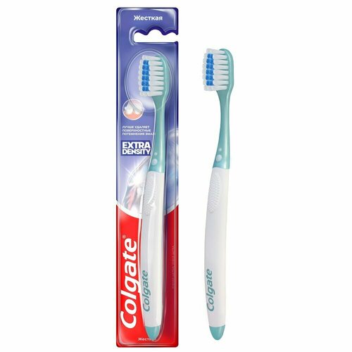 Зубная щетка Colgate Extra Density, жесткая