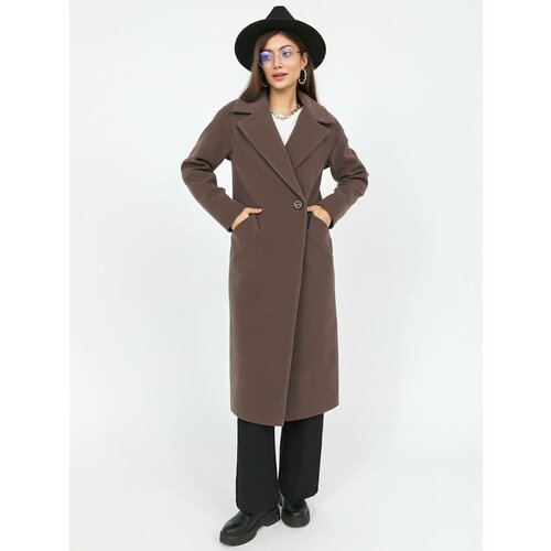 Пальто Louren Wilton, размер 58, коричневый
