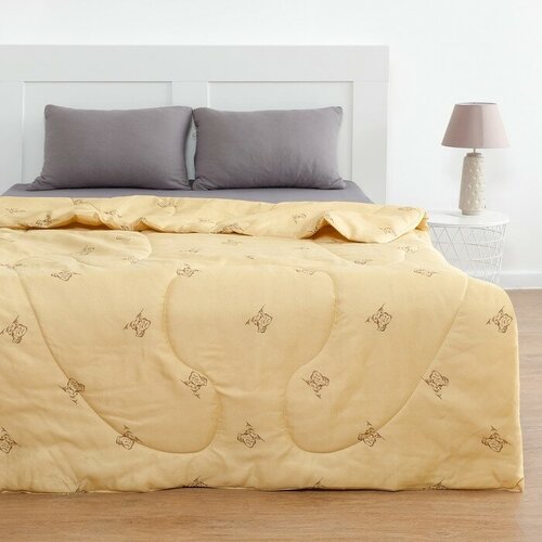 Эдом Одеяло Овечья шерсть 172x205 см, полиэфирное волокно 200 гр/м, пэ 100%