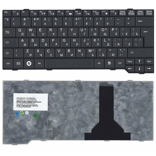 Клавиатура для Fujitsu-Siemens AEEF7700010 черная, 26см.