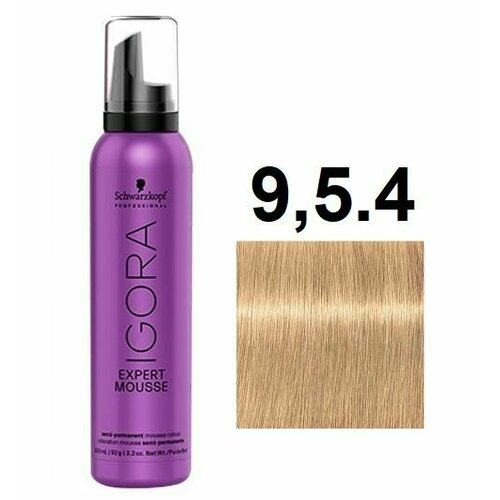 Schwarzkopf Igora Expert Mousse Краситель для волос 9,5/4 светлый блондин бежевый 100мл