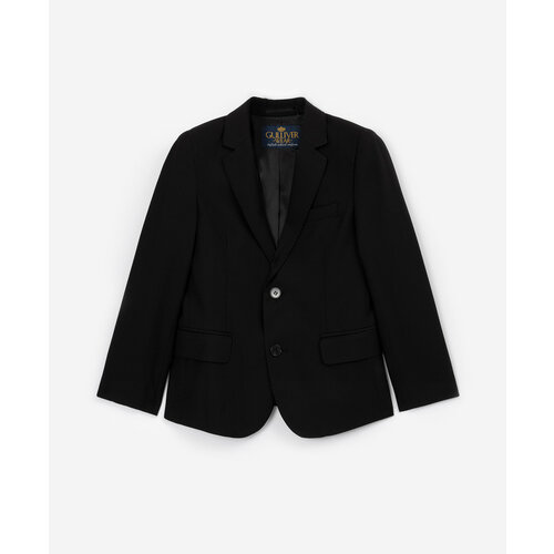  пиджак Gulliver, размер 122, черный