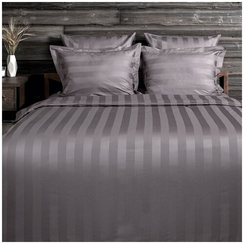 Комплект постельного белья La Prima постельное бельё мако-сатин аметист, размер Семейный (145x215см - 2)