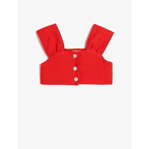 Рубашка KOTON, размер 9-10 лет, красный