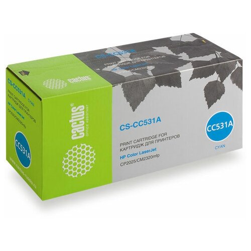 Картридж CC531A (304A) Cyan для принтера HP Color LaserJet CM2320; CM2320fx; CM2320fxi