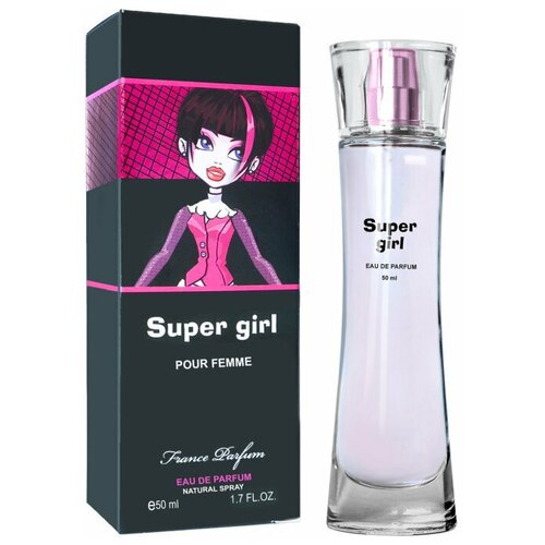 France Parfum / Женская парфюмерная вода Super Girl, 50 мл