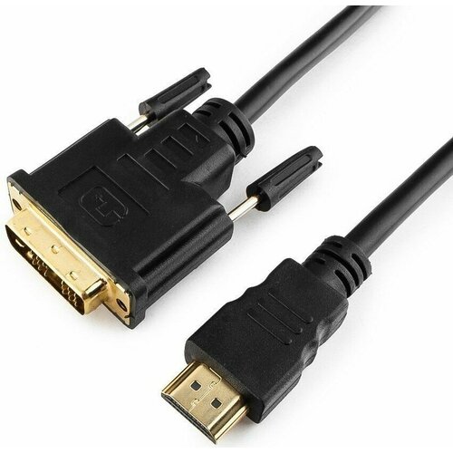 Кабель HDMI - DVI, 7.5м, Gembird (CC-HDMI-DVI-7.5MC)