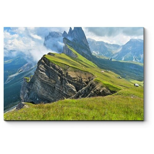 Модульная картина Итальянские Альпы 140x93