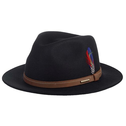 Шляпа STETSON, размер 63, черный