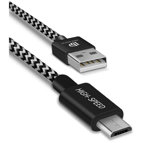 USB Кабель Dux Ducis Micro USB, K-ONE series, 25 см, черный