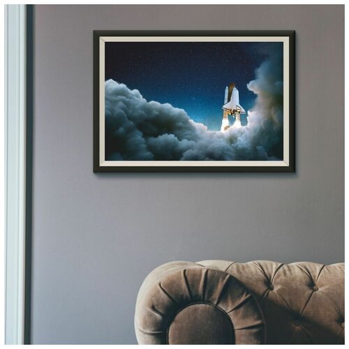 Постер Космический корабль Shuttle Тип 3 40х30 см в тубусе ПолиЦентр
