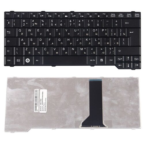 Клавиатура для Fujitsu Amilo 3540, V6505, 3710, LI-3710, V6535 (V080229DK1, NSK-F300R, V080129DK2, чёрная)
