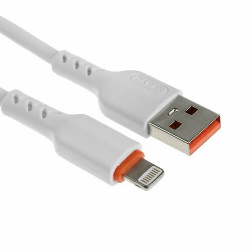 Кабель BC-151, Lightninig - USB, 5 А, 1.1 м, TPE, белый