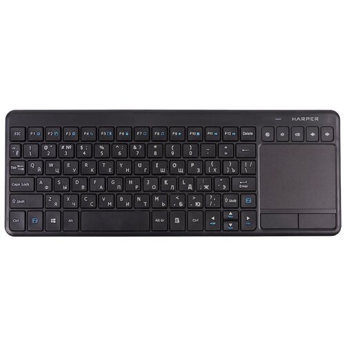 Беспроводная клавиатура HARPER KBT-101 Black USB черный