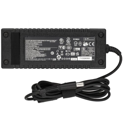 Блок питания для ноутбуков HP 19V 7.1A 7.4x5.0 (135W)