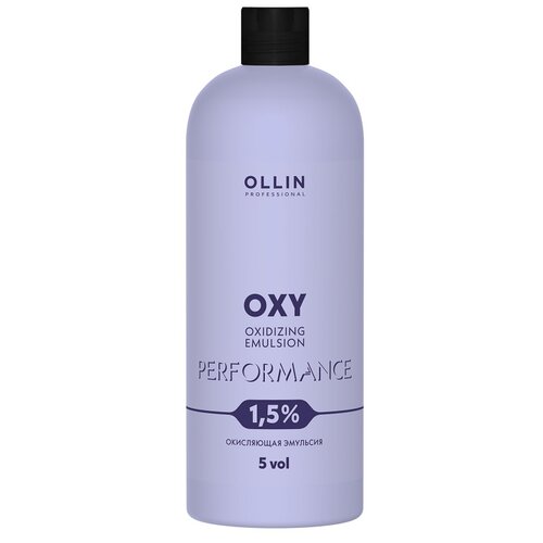 OLLIN Professional Окисляющая эмульсия Perfomance Oxy 1.5 %, 1000 мл