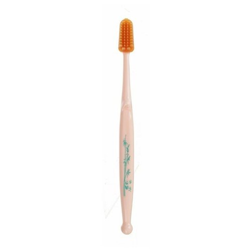 Детская зубная щетка-массажер, силиконовая, от 9 мес, цвета микс