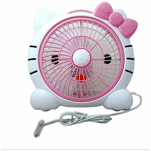 Вентилятор Kitty настольный / Настольный вентилятор, розовый