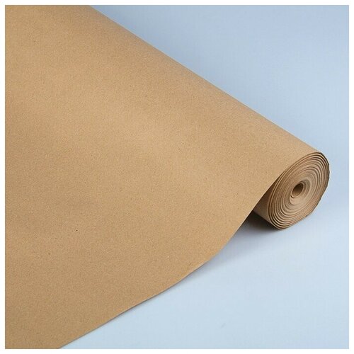 Бумага упаковочная крафт без печати, 70 г/м² ,0,72 х 50 м