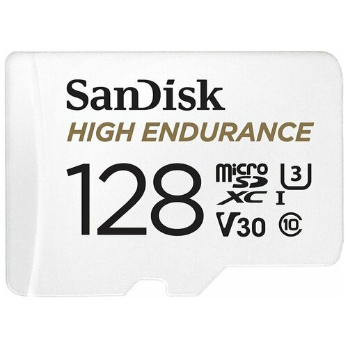 Карта памяти microSD 128 ГБ SanDisk Class 10 High Endurance Video ( SDSQQNR-128G-GN6IA )