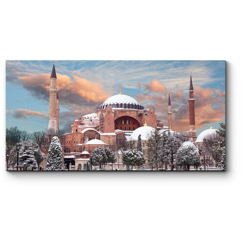 Модульная картина Собор Святой Софии, Стамбул 100x50
