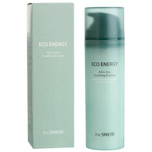Мужская эссенция для лица The Saem Eco Energy All In One Soothing Essence, 160 мл