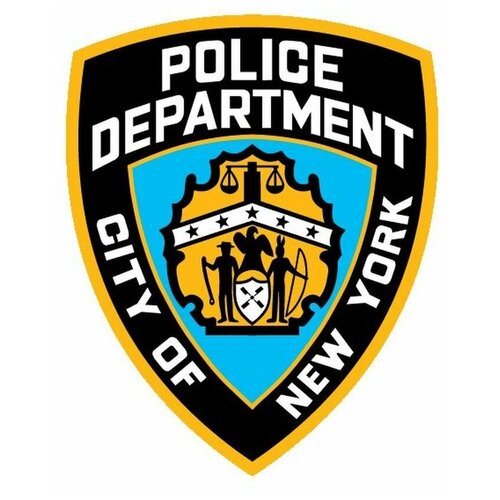 Наклейка Полиция Нью-Йорка 12х15 см