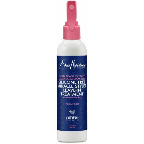 Shea Moisture Silicone Free Miracle Style Leave-In Treatment Спрей-флюид и несмываемся уход за волосами 237ml