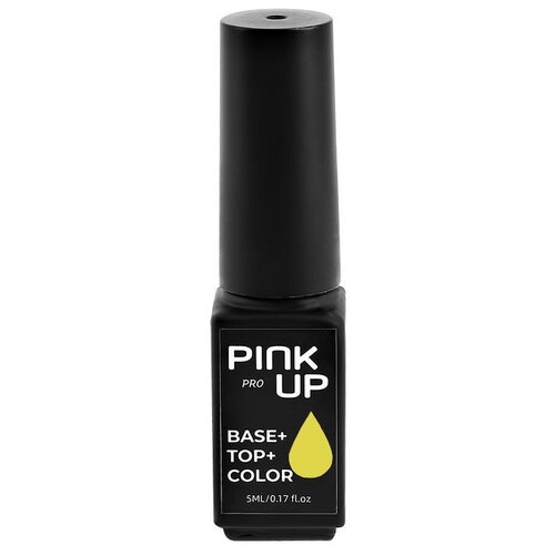 PINK UP Гель- Лак для ногтей PROбаза+цвет+топ тон 15 5 мл