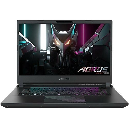 Ноутбук Gigabyte Aorus 15 9KF, 15.6", IPS, Intel Core i5 12500H, DDR5 16ГБ, SSD 512ГБ, NVIDIA GeForce RTX 4060 для ноутбуков 8ГБ, черный (9kf-e3kz353sd)