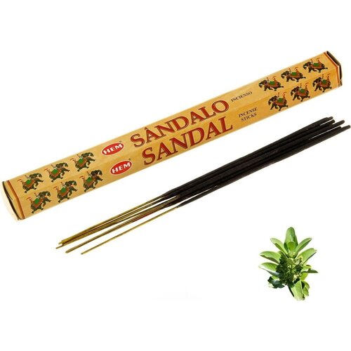 Hem Incense Sticks SANDAL (Precious) (Благовония сандал, Хем), уп. 20 палочек.