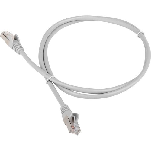 Патч-корд Lanmaster LAN-PC45/S6-0.5-GY FTP RJ-45 вил.-вилка RJ-45 кат.6 0.5м серый LSZH (уп:1шт)