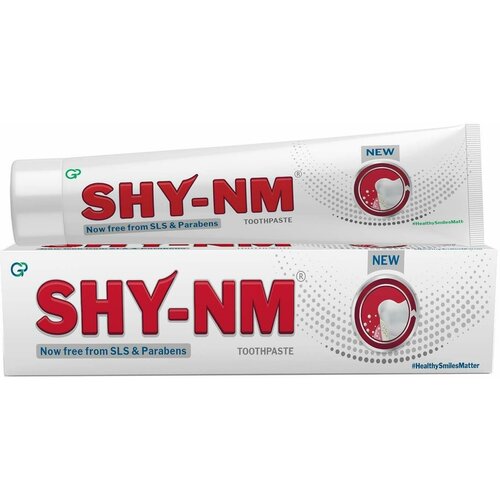 Toothpaste SHY - NM Shield Against Hypersensitivity Group Pharm. Ltd (Зубная паста ШАЙ - НМ Для чувствительных зубов Фармасьютикал ЛТД), 100 г.