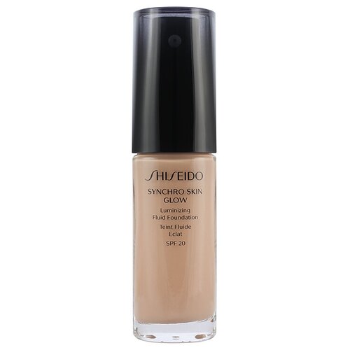 Shiseido Тональный флюид Synchro Skin флюид с эффектом естественного сияния, 30 мл/30 г, оттенок: Neutral 3, 1 шт.