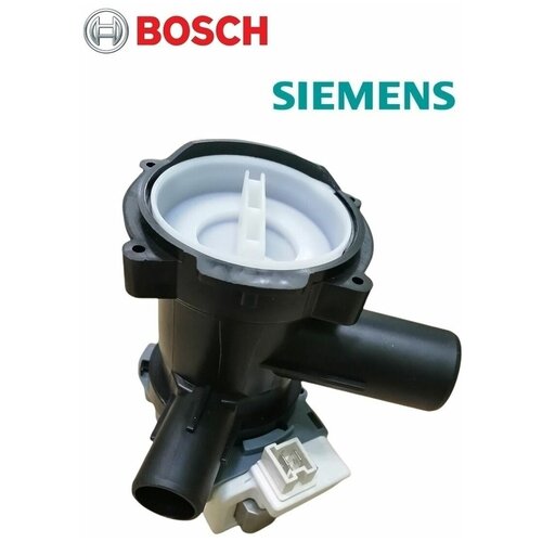 Сливной насос с улиткой в сборе для стиральной машины Bosch