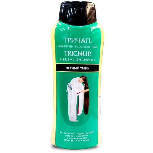 Trichup Herbal Shampoo / Шампунь Тричап Здоровые Длинные Сильные, 400 мл