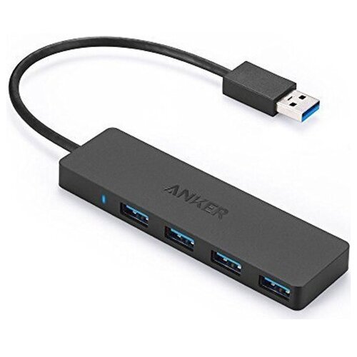 USB-концентратор ANKER 4-Port Ultra-Slim USB 3.0 Hub, разъемов: 4