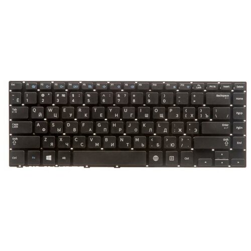 Клавиатура для ноутбука Samsung NP370R4E, NP470R4E черная
