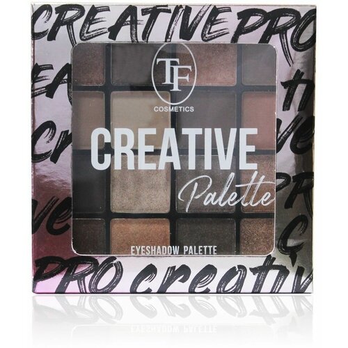 Палетка 16 теней для макияжа CREATIVE PALETTE набор 03
