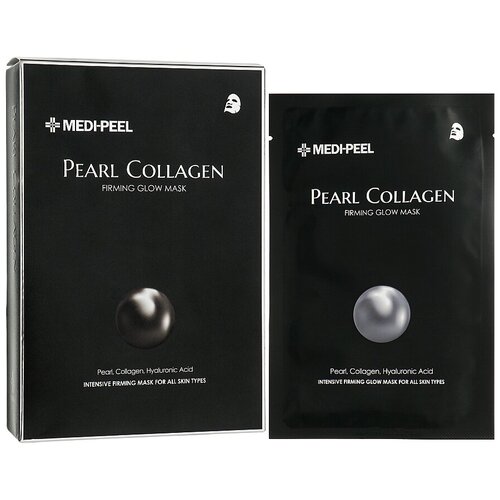 MEDI-PEEL Pearl Collagen Mask (25ml) Тканевая маска с жемчугом и коллагеном