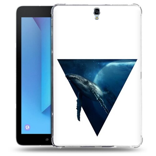 Чехол задняя-панель-накладка-бампер MyPads 3D кит для Samsung Galaxy Tab S3 9.7 SM-T820/T825 противоударный