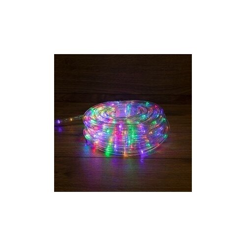 Шнур светодиодный Дюралайт фиксинг 2Вт 24LED/м мульти (RYGB) 10м 121-329-10 Neon-Night (2шт.)
