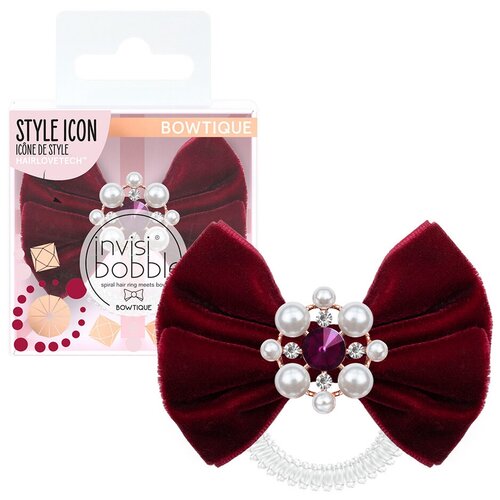 BOWTIQUE British Royal Take a Bow резинка для волос Invisibobble
