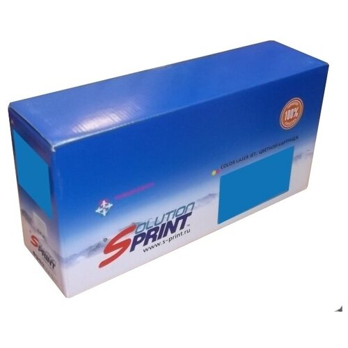 Картридж Solution Print SP-H-CE401A C, голубой, для лазерного принтера, совместимый