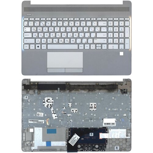 Клавиатура (keyboard) для ноутбука HP 15-DW, топкейс FPR