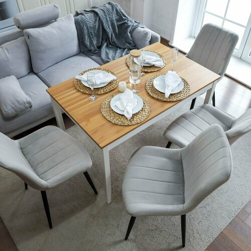 Комплект кухонных стульев Comiron Home, бежевый / 4 шт.